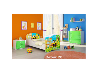 ACMA 1 krevet za decu 160x80 GRATIS DUSEK dezen 20