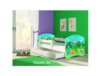 ACMA II deciji krevet 140 x 70F + GRATIS DUSEK dezen 30