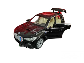 BMW X5 crni metalni autic