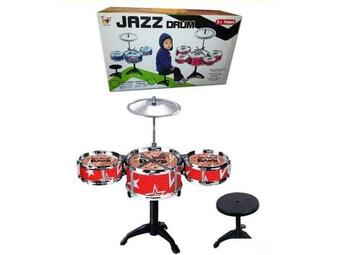 Jazz drum dečiji bubnjevi set 3u1 sa stolicom