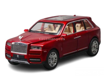 Rolls royce cullinan metani muzički crveni