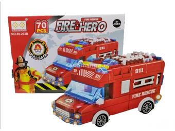 Lego kocke vatrogasni kombi od 70 delova