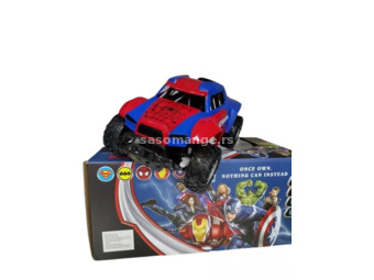 Spiderman džip 4x4 OFF rood Rc