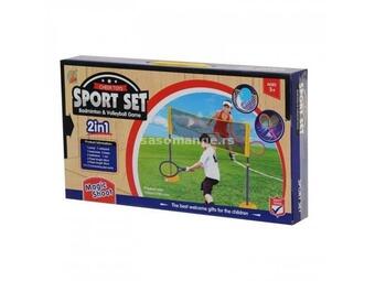 Odbojka i Bagminton set 2u1