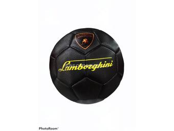Crna kožna fudbalska lopta Lamborghini