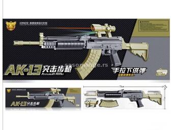 Puška AK-13 na plastične kuglice