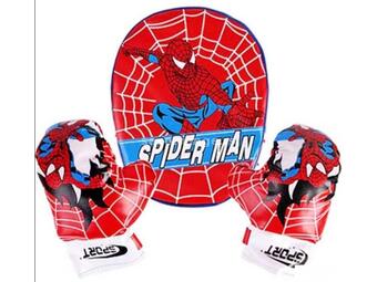 Spiderman boks set sa rukavicama i metom