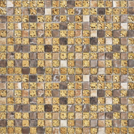 Zlatni Kamen-Staklo Mozaik 30x30 cm