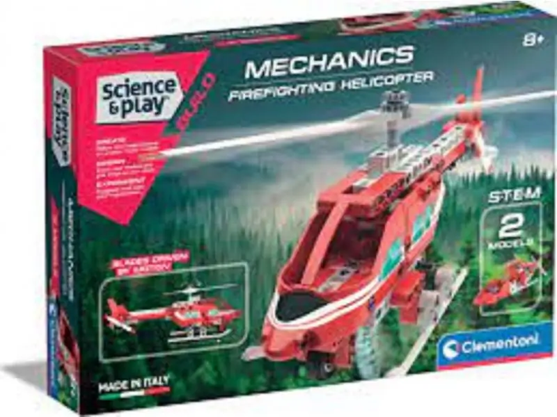 SCIENCE & PLAY CLEMENTONI SMALL MECH LAB – FIREFIGHTERS