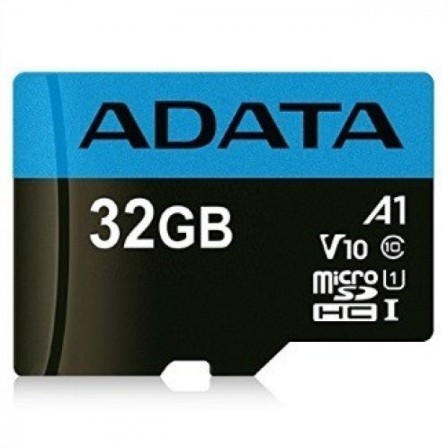 Micro SD Card 32GB AData + SD adapter AUSDH32GUICL10A1-RA1/ class 10-ext