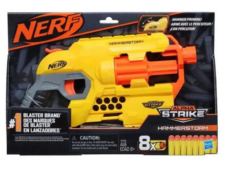 NERF ALPHA STRIKE HAMMERSTORM BLASTER (E6748)