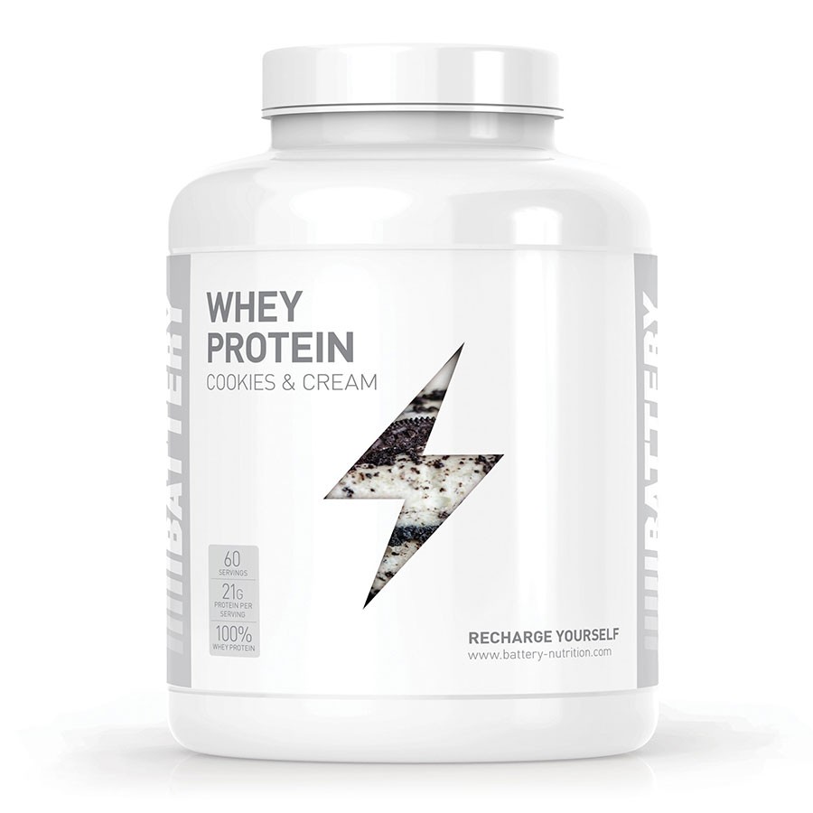 BATTERY WHEY Protein Strawberry 1800g