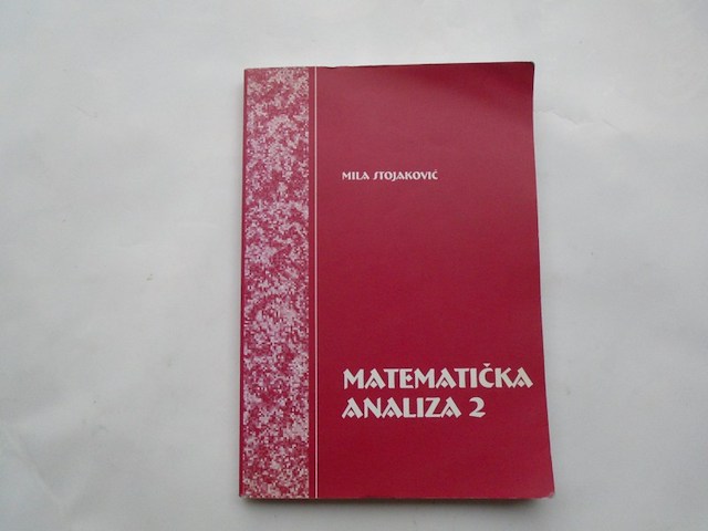 Matematička analiza 2, M.Stojaković, symbol