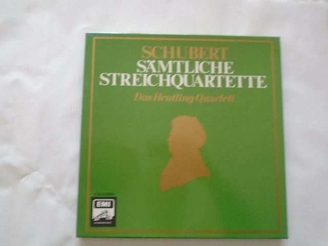 Šubert  5 LP,  Samtliche streichquartette
