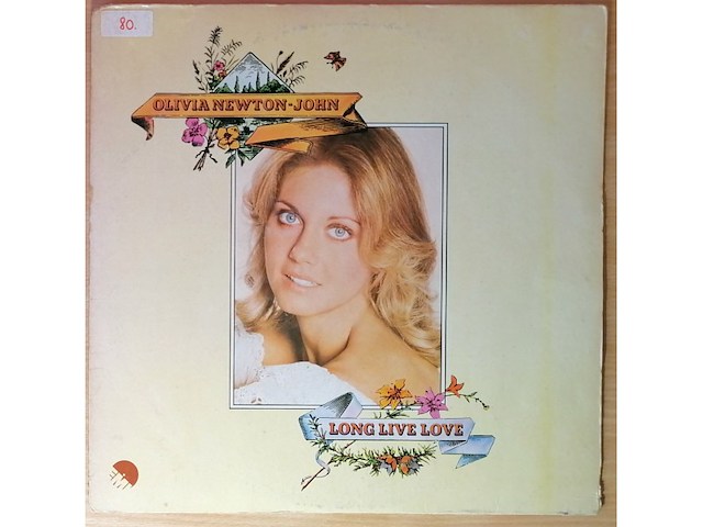 LP OLIVIA NEWTON-JOHN - Long Live Love (1974) India, VG