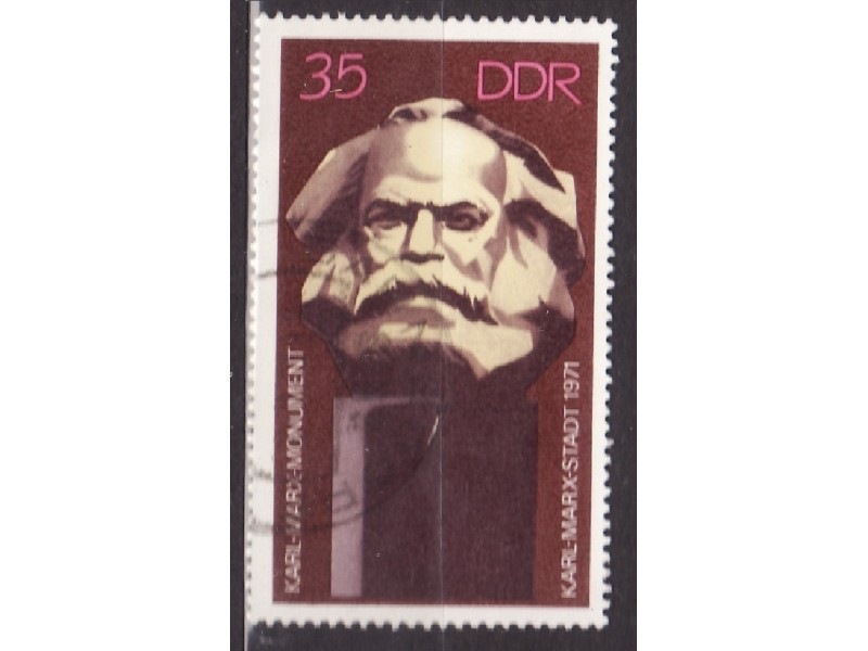 DDR - umetnost - Marx