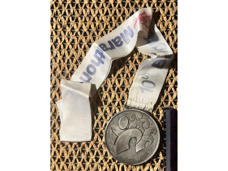 Beogradski maraton 1997.g. medalja sport