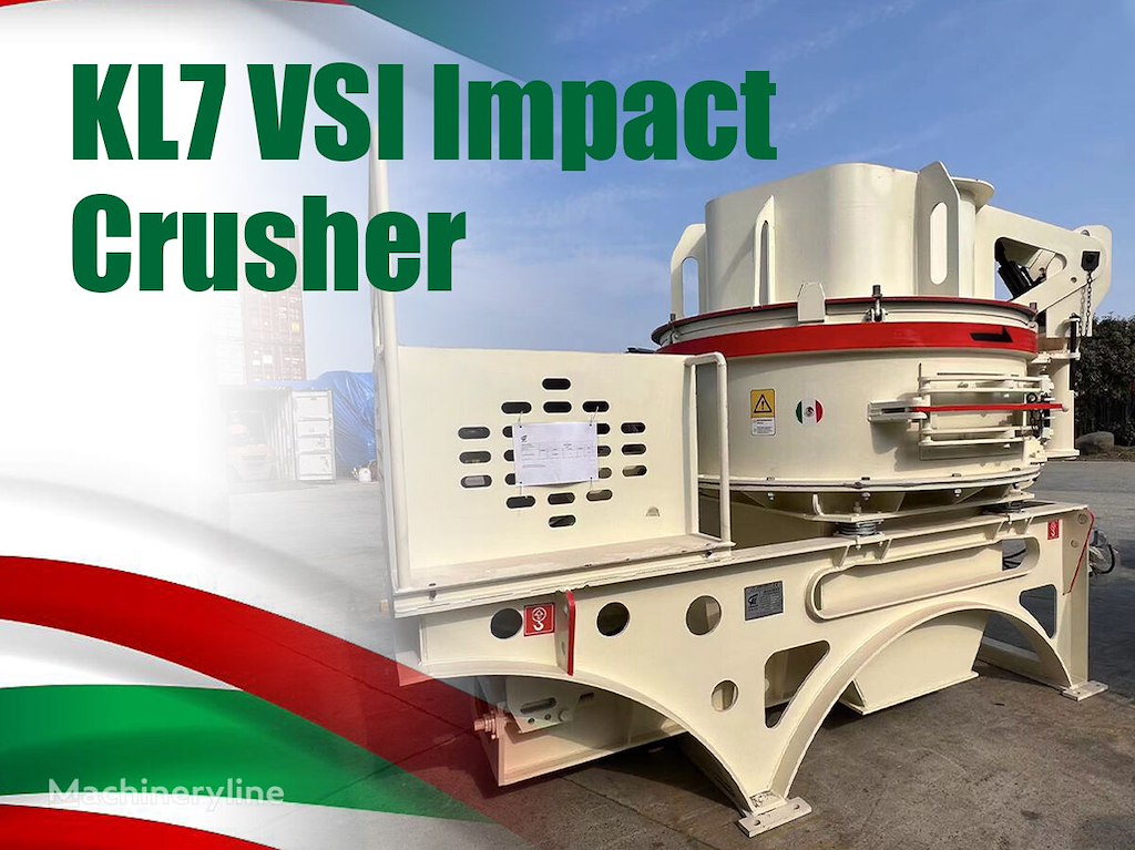 Nova Kinglink KL-7 Vertical Shaft Impactor (VSI) for 5mm Sand Making | 30tph mašina za pravljenje peska