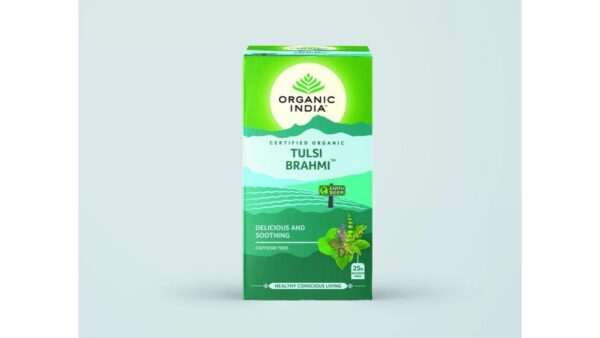 Organic India Čaj – Tulsi Brahmi