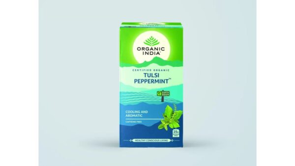 Organic India Čaj – Tulsi Peppermint