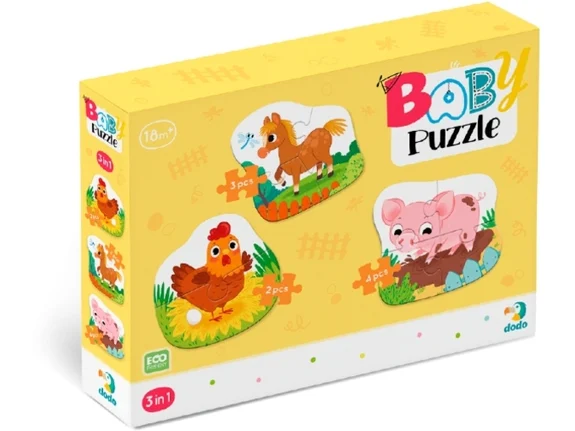 Dodo Puzzle Dan na farmi 3u1