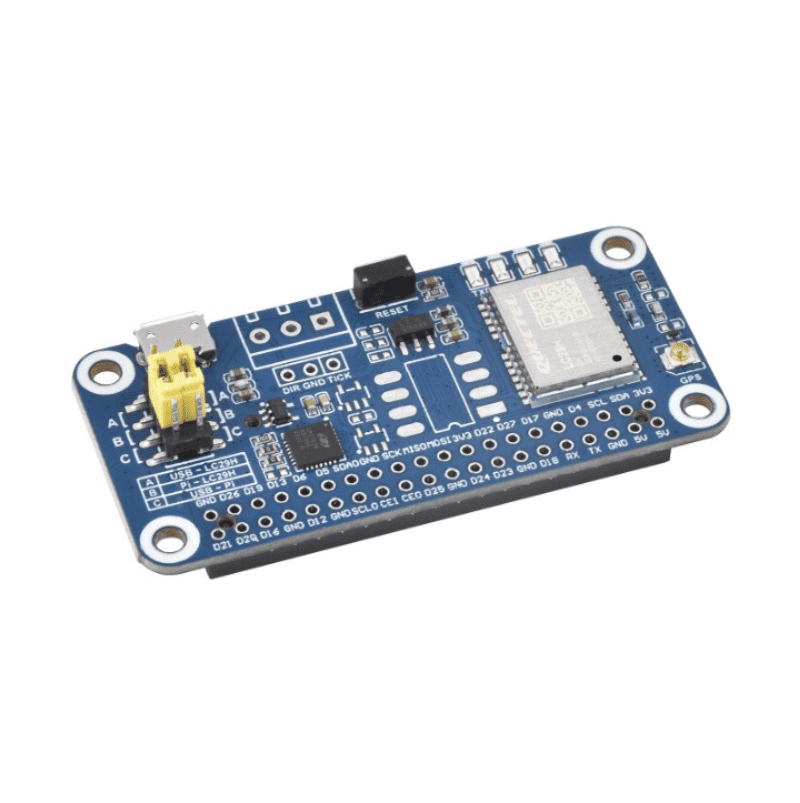 LC29H (DA) Dual-band GPS Modul za Raspberry Pi, L1+L5 pozicioniranje, RTK funkcija