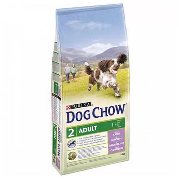 DOG CHOW hrana za pse Adult jagnjetina za sve rase 14kg