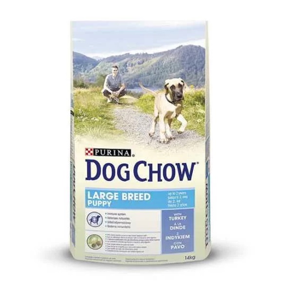 DOG CHOW hrana za štence velikih rasa ćuretina i pirinač 14kg