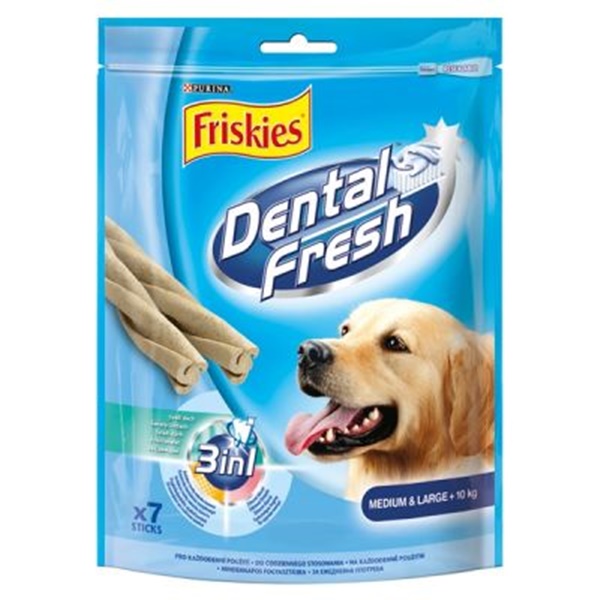 Friskies Dental Fresh Medium&Large Dog 180g