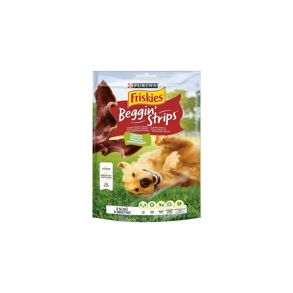 FRISKIES Poslastica za pse Beggin Strips 120g