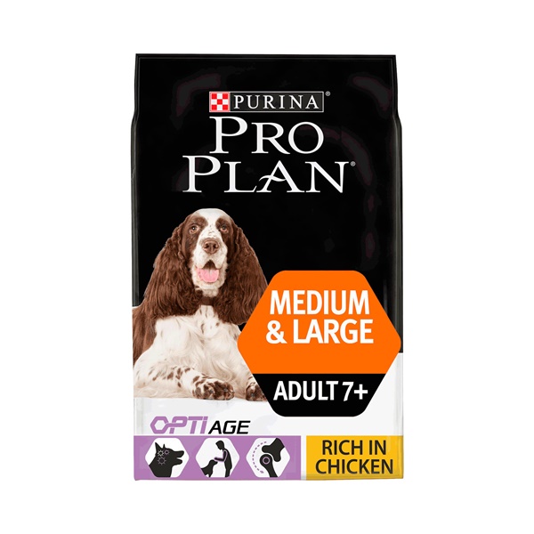 Pro plan Dog Medium&Large Adult 7+ Piletina 3kg