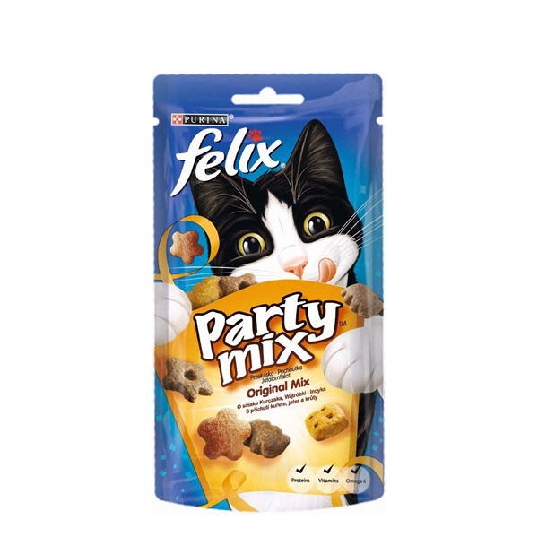 FELIX Party Mix, poslastica za mačke Original Mix, 60g