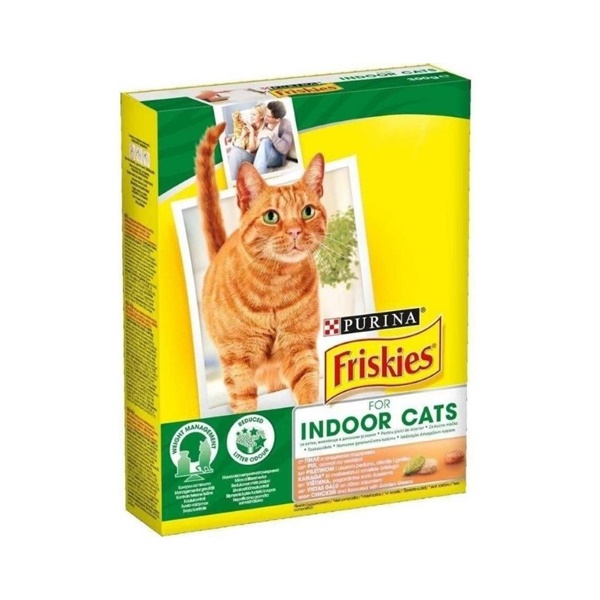 FRISKIES Briketi za mačke Indoor Piletina i Povrće