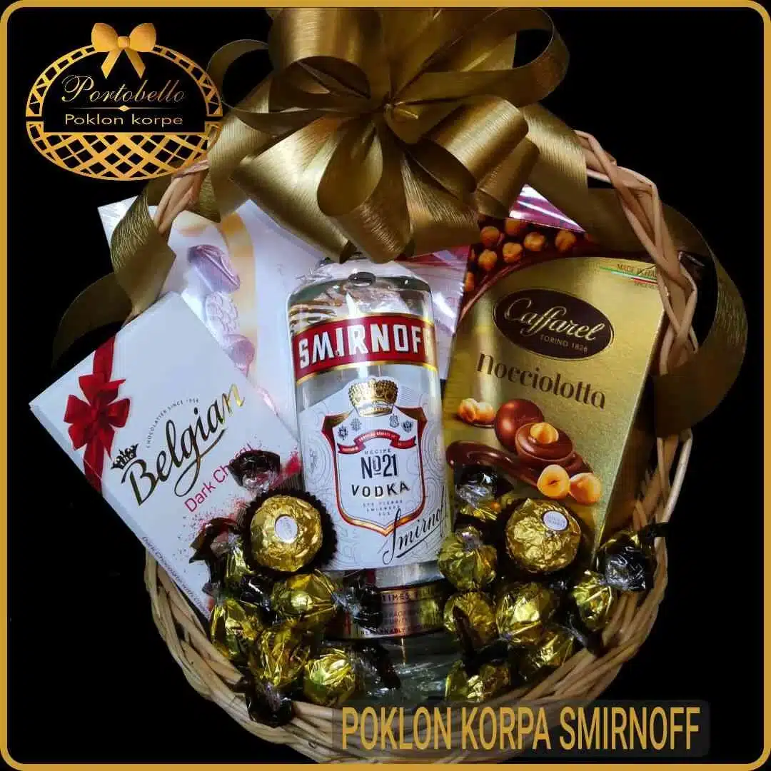 Poklon korpa Smirnoff