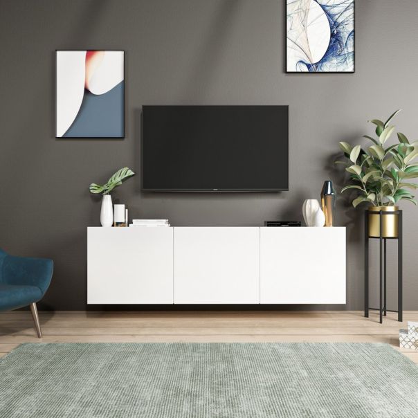 HANAH HOME TV polica White