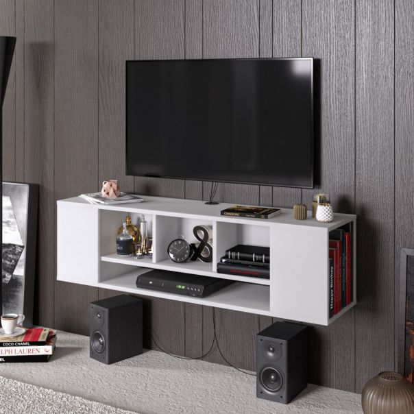 HANAH HOME TV polica Paldi White