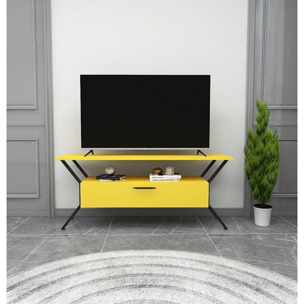 HANAH HOME TV polica Tarz Yellow