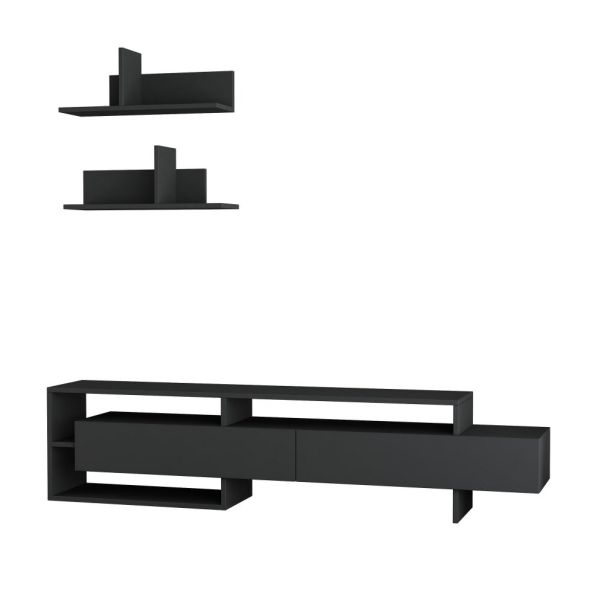 HANAH HOME TV polica Gara Anthracite