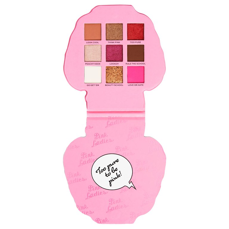 Paleta senki i pigmenata MAKEUP REVOLUTION Grease Pink Ladies 9g