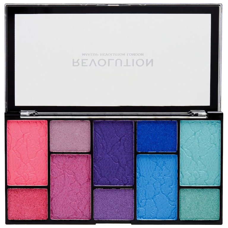 Paleta senki i pigmenata MAKEUP REVOLUTION Reloaded Dimension Vivid Passion 24.5g