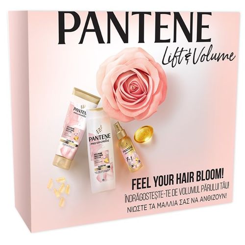 Pantene Pro-V Purelift šampon 300ml + regenerator 200ml + 7in1 ulje za kosu 100ml gifting pakovanje