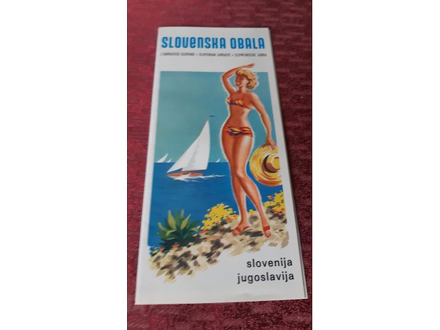 Brošura `Slovenska obala` - Jugoslavija