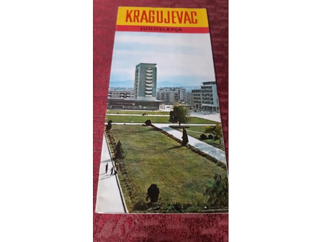 Brošura `Kragujevac` - Jugoslavija