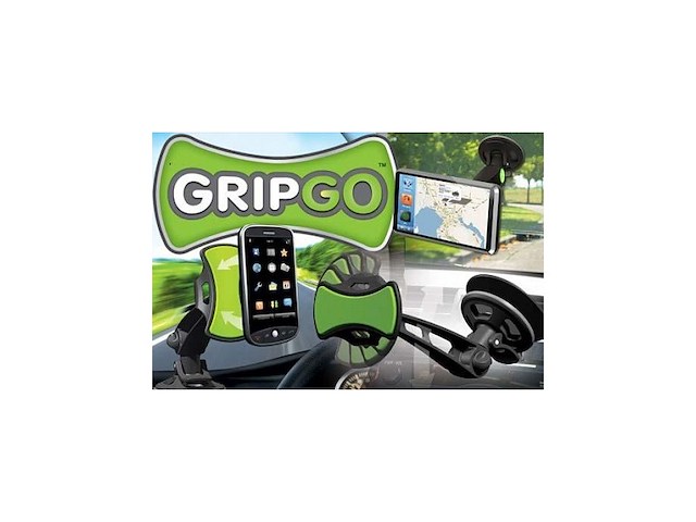 GripGo Veliki - držač mobilnih telefona, tableta i GPS uređaja u automobilu