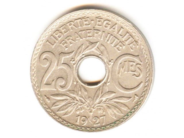 Francuska 25 centimes 1927