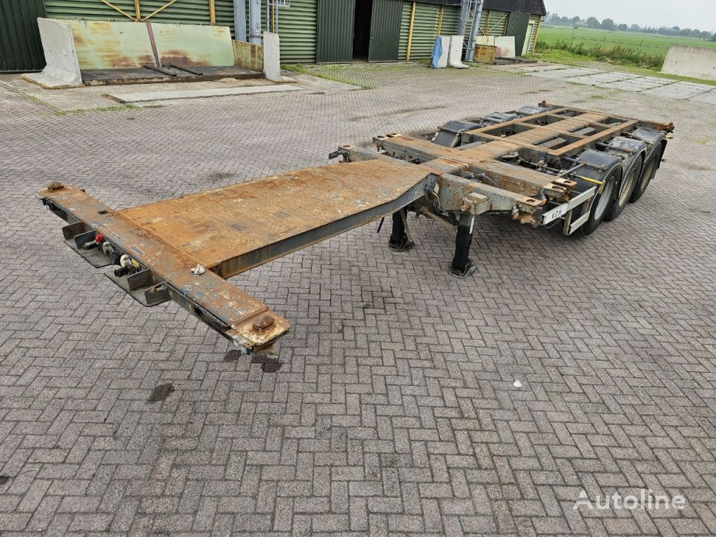 Pacton MFCC Multi - Lifting axle - 2x20FT / 40FTHC / 45FTHC poluprikolica za prevoz kontejnera