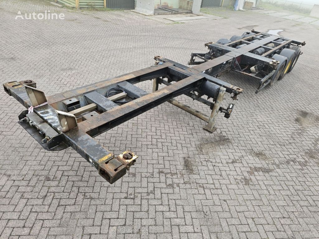 Broshuis MFCC Multi - Lifting axle - 2x20FT / 40FTHC / 45FTHC poluprikolica za prevoz kontejnera