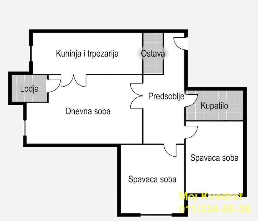 Čukarica, Julino brdo - Poručnika Spasića i Mašere, 72m2