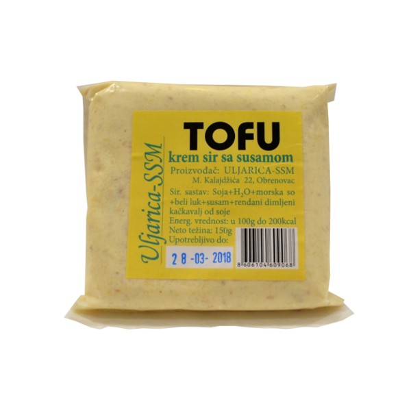 Tofu krem namaz na bazi soje sa susamom 150g