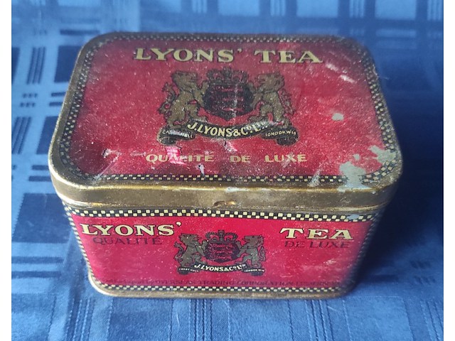Lyons tea, stara kutija